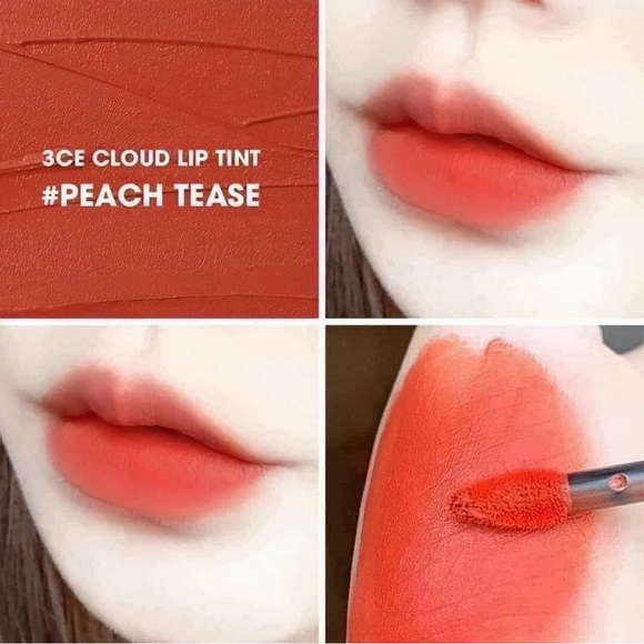 3CE | Makeup | 3ce Stylenanda Cloud Lip Tint Peachtease Nib | Poshmark